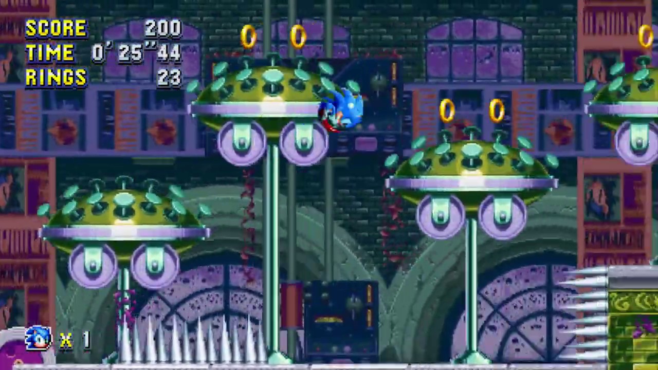 Sonic Mania Plus: Press Garden Zone Act 1 (Encore Mode) [1080 HD] - YouTube