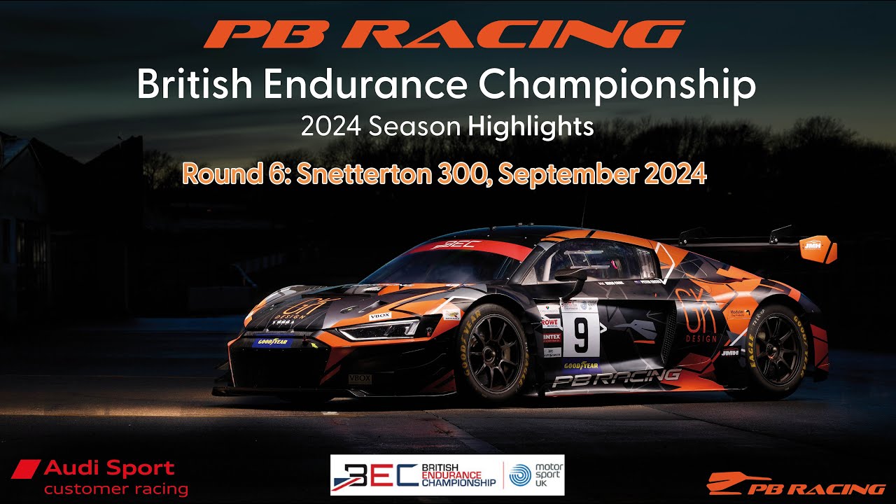 PB Racing - Round Six of the British Endurance Championship at ...
