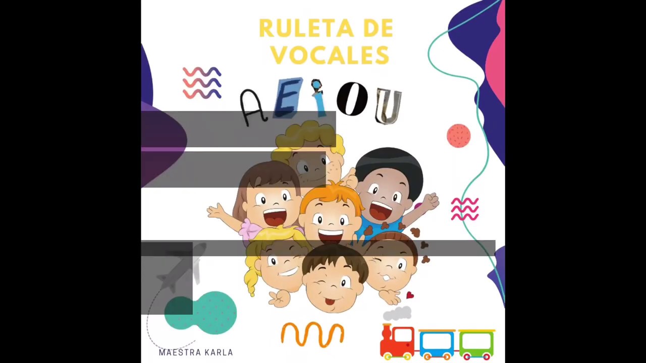Ruleta de las vocales 📌 - YouTube