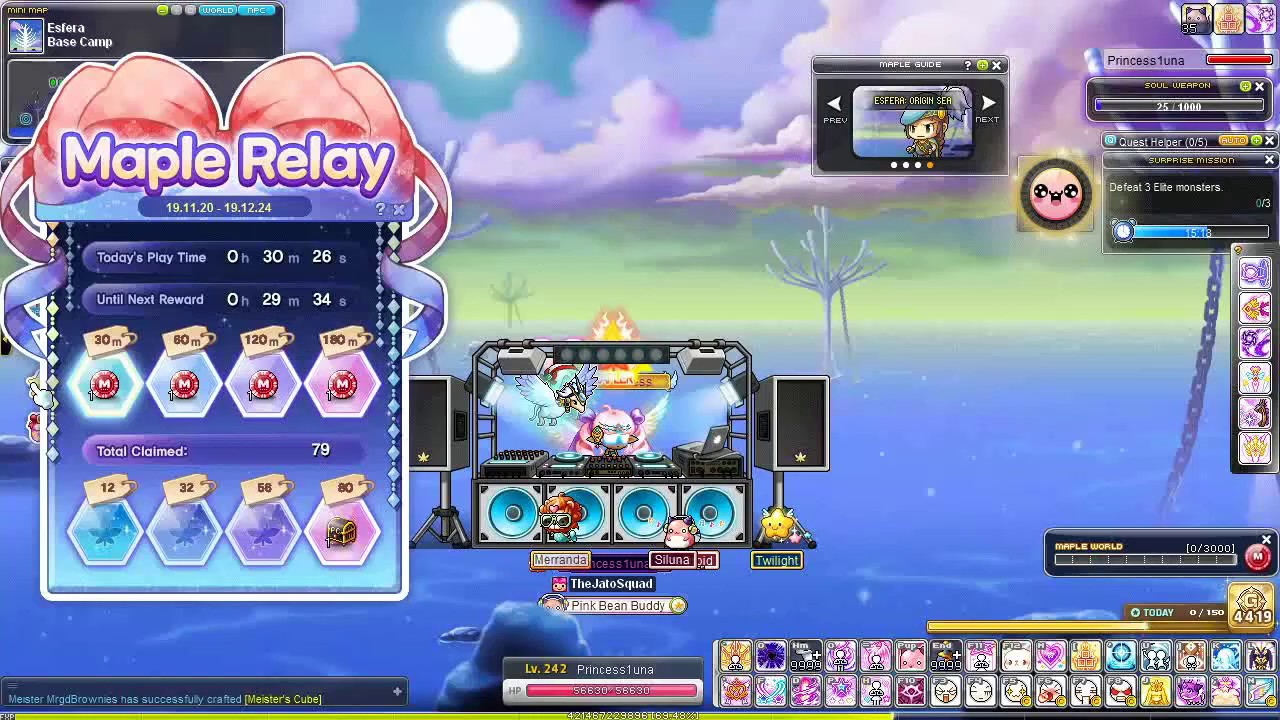 MapleStory Glory Relay box 80 - YouTube