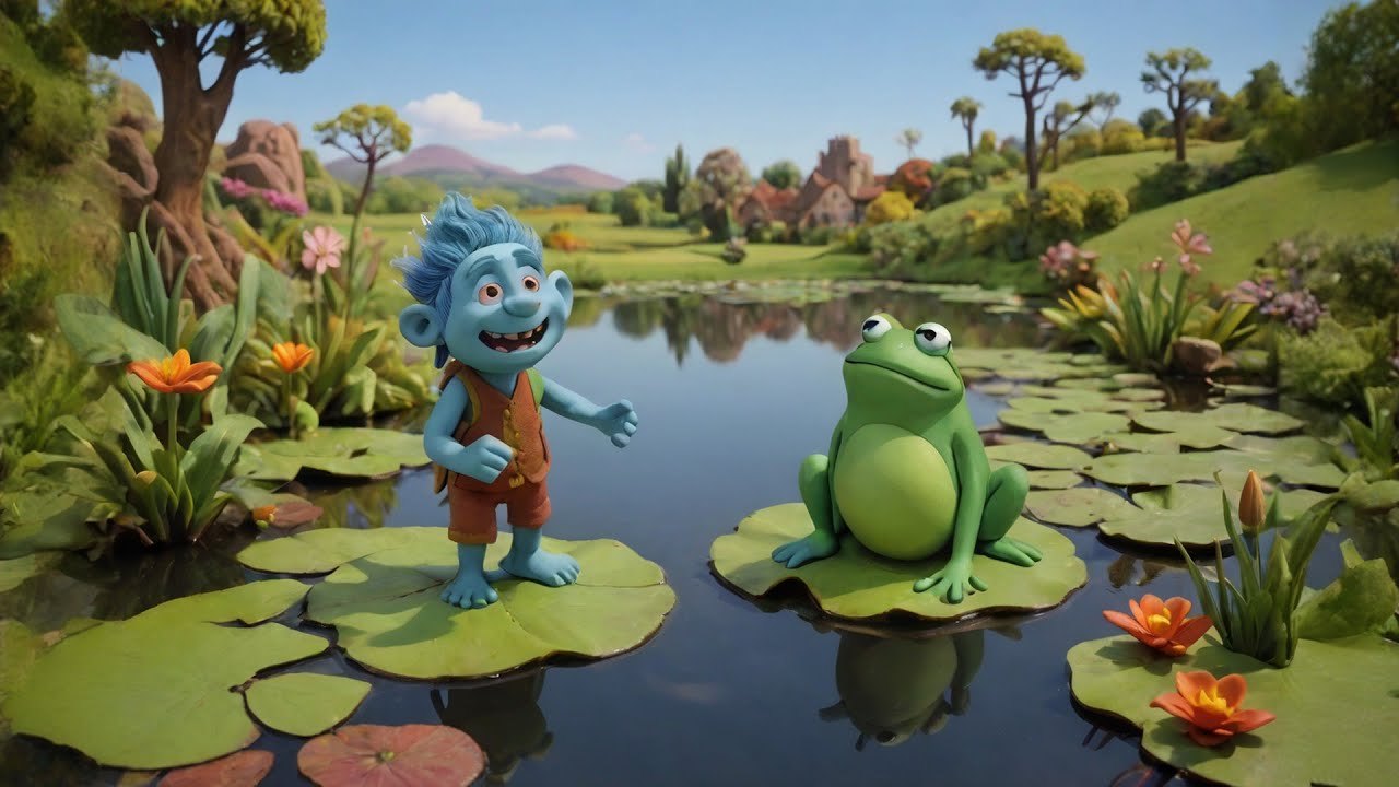 Labubu and the Singing Frog - YouTube
