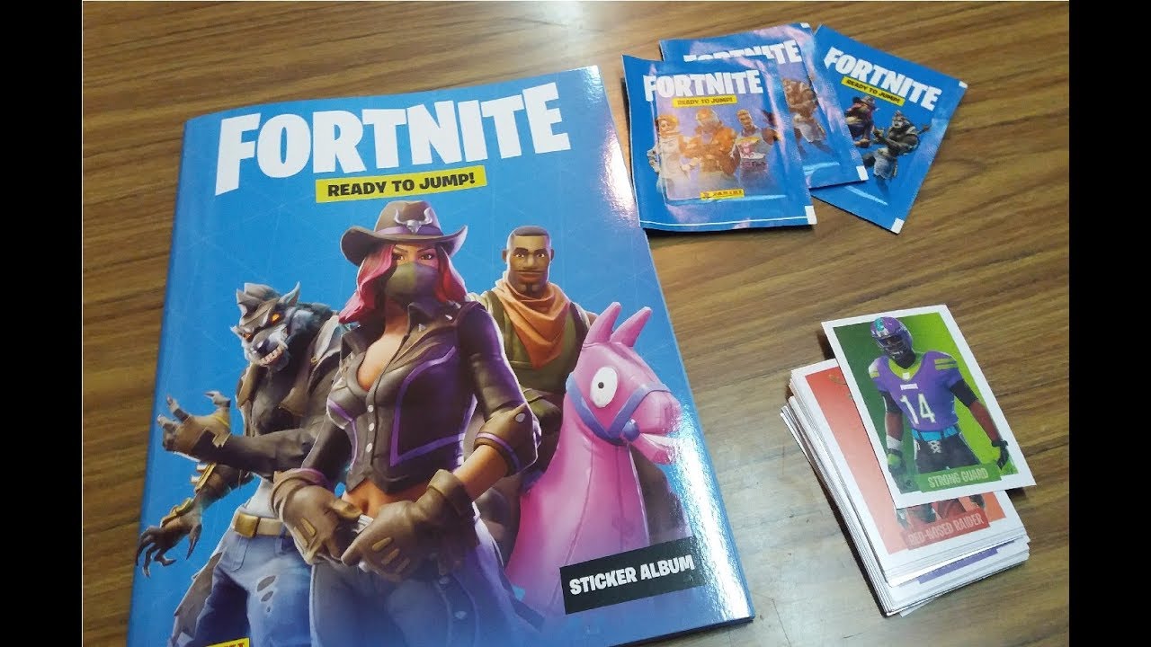 LLENANDO EL ALBUM DE FORTNITE 2019 #2 - YouTube