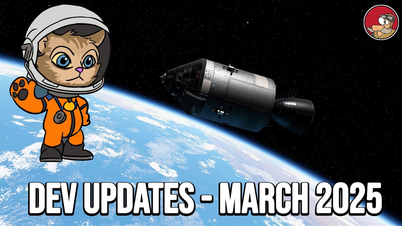 Kitten Space Agency - Development Updates - March 2025 - YouTube