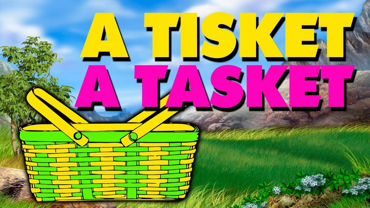 NEW 2020-A Tisket A Tasket - THE BEST Nursery Rhymes For Kids ...