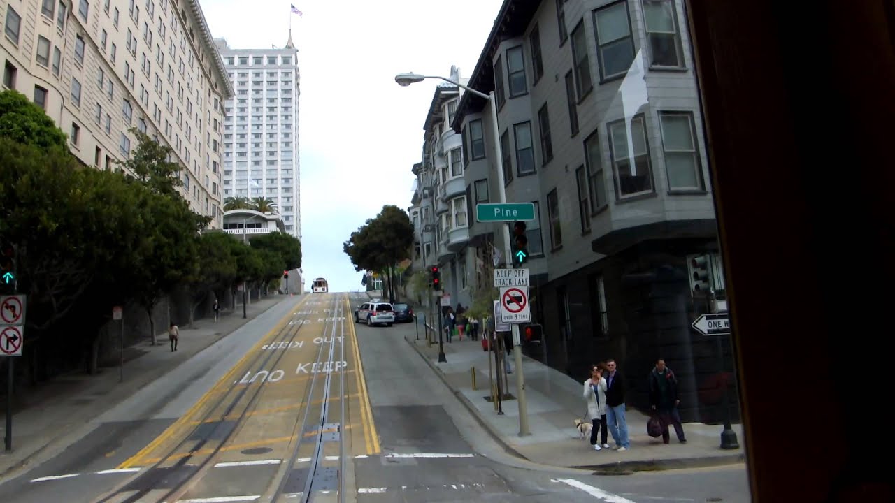 Cable car in San Francisco - YouTube