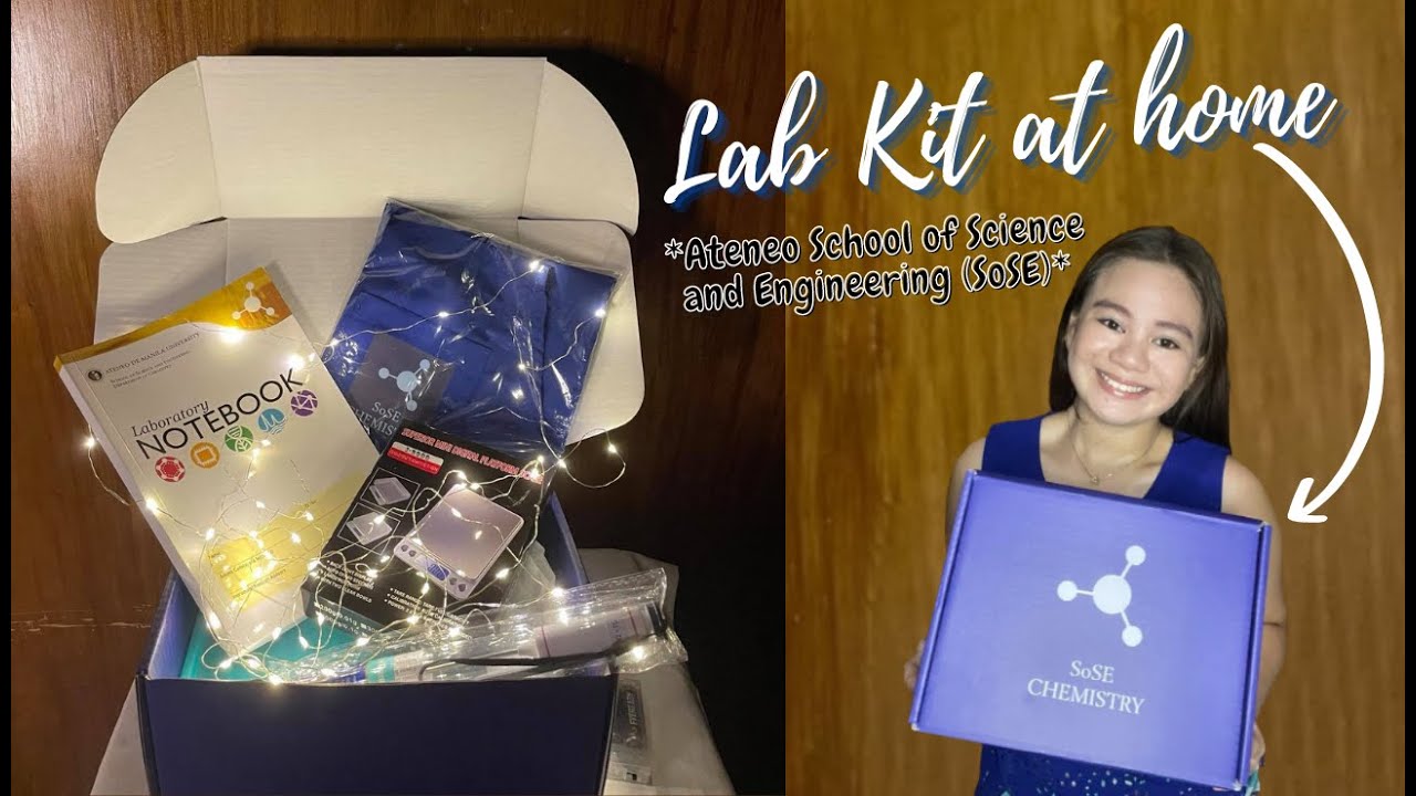 Unboxing Ateneo Lab kit at home #1! I Philippines - YouTube