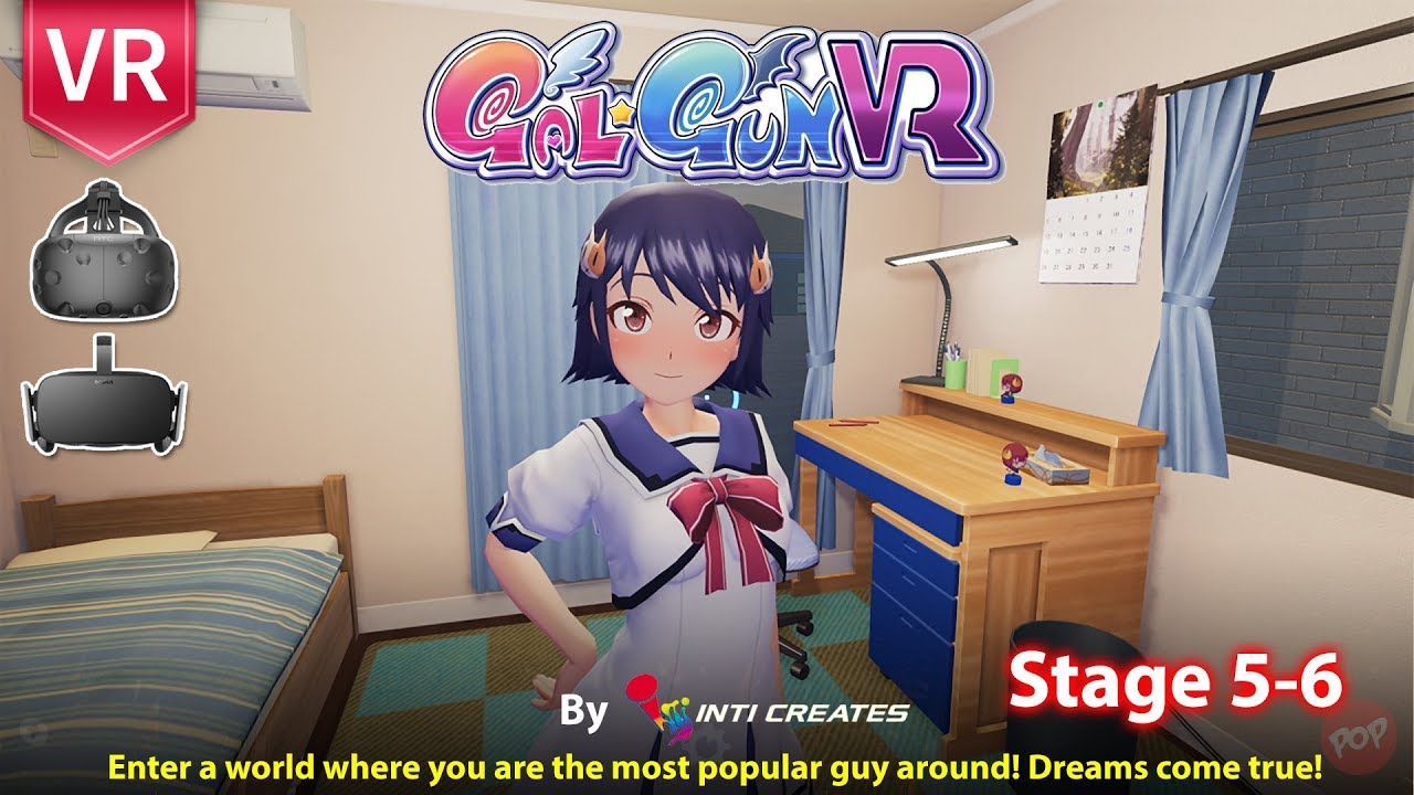 Live the dream of being surrounded by hordes of cute girls in Gal Gun ...