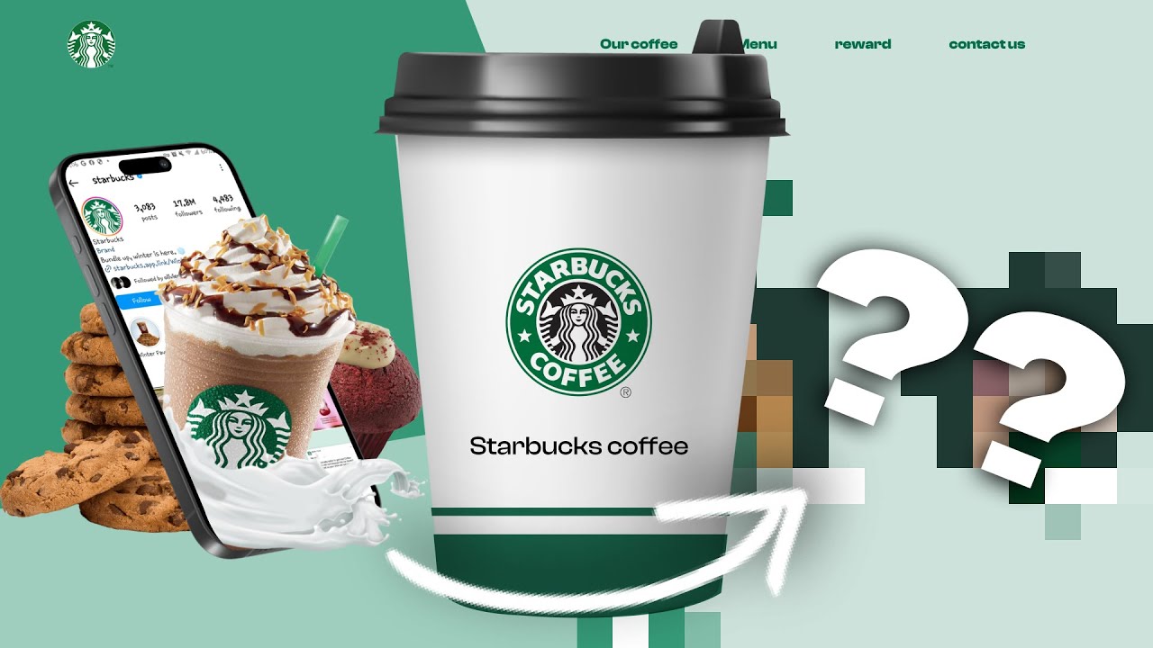 Figma 3d starbucks landing page | easy Figma Prototyping Tutorial - YouTube