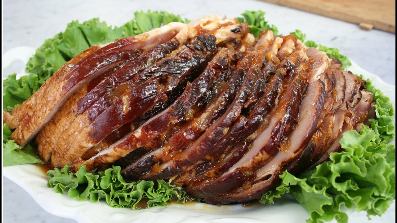 Len's Poached Ham recipe - YouTube