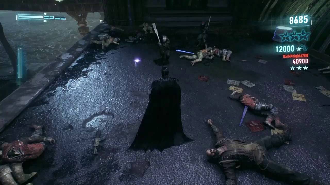 Batman vs Ninjas (Batman Arkham Knight) - YouTube