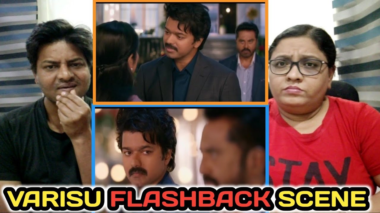VARISU FLASHBACK SCENE REACTION | #varisu movie scenes | Thalapathy ...