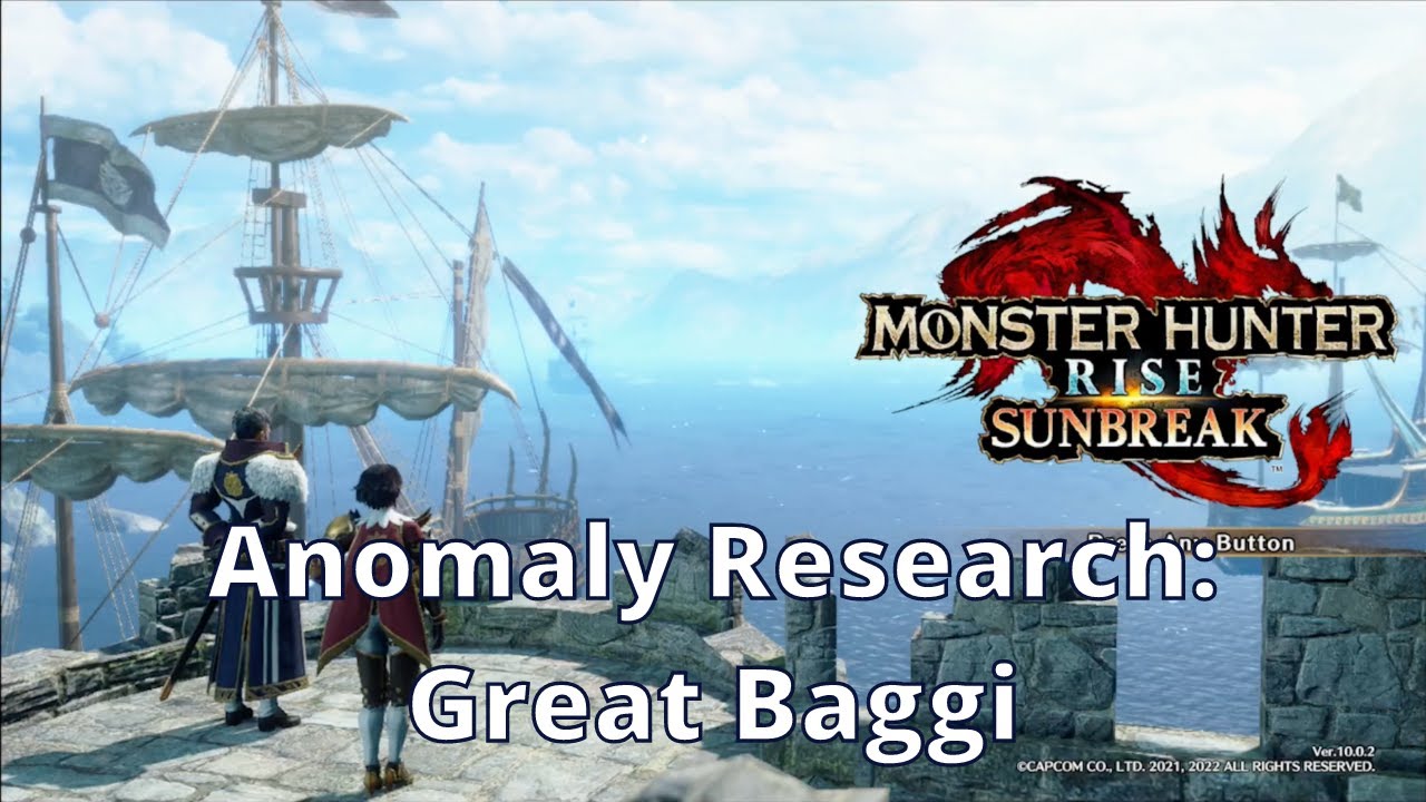 Anomaly Research: Great Baggi - Monster Hunter Rise Sunbreak ...