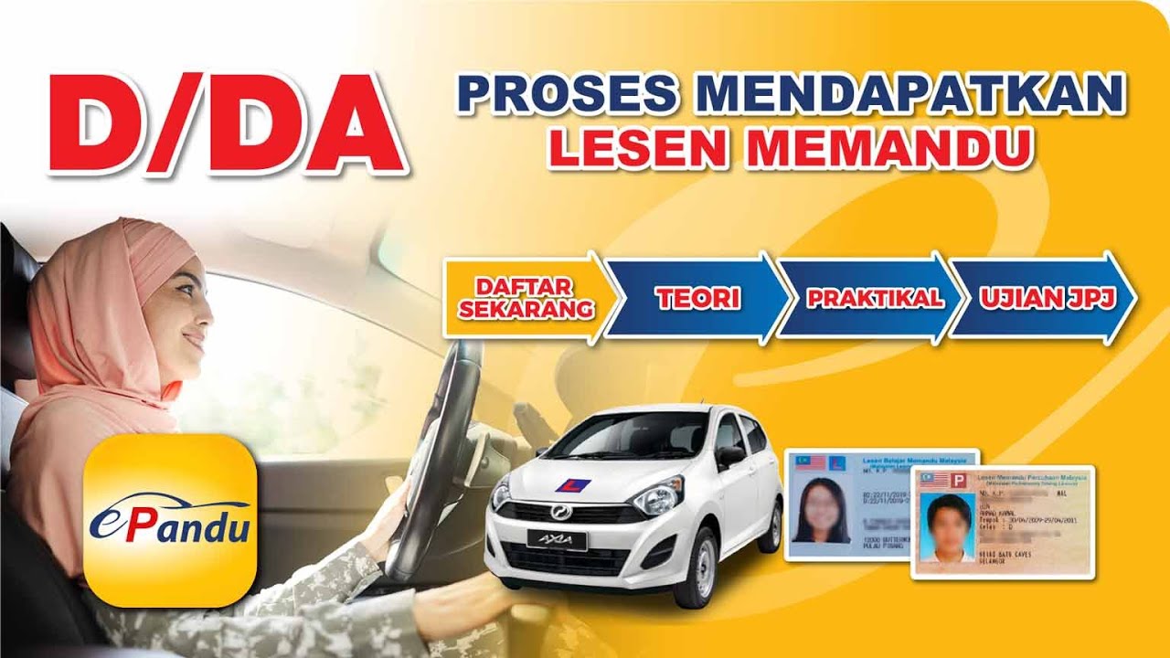 KPP01 - Proses Mendapatkan Lesen Memandu Class D & DA - YouTube