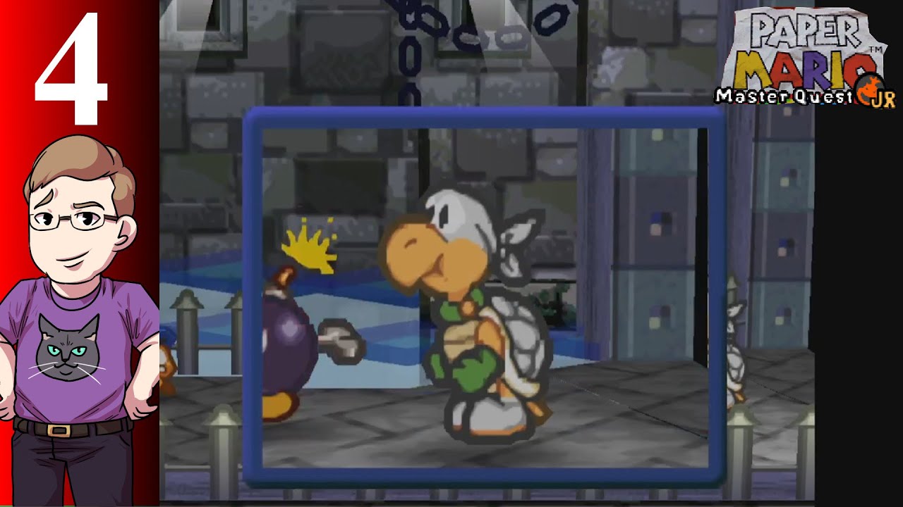 Let's Play Paper Mario Master Quest Jr. Part 4 - Kooper, Ninjakoopas ...