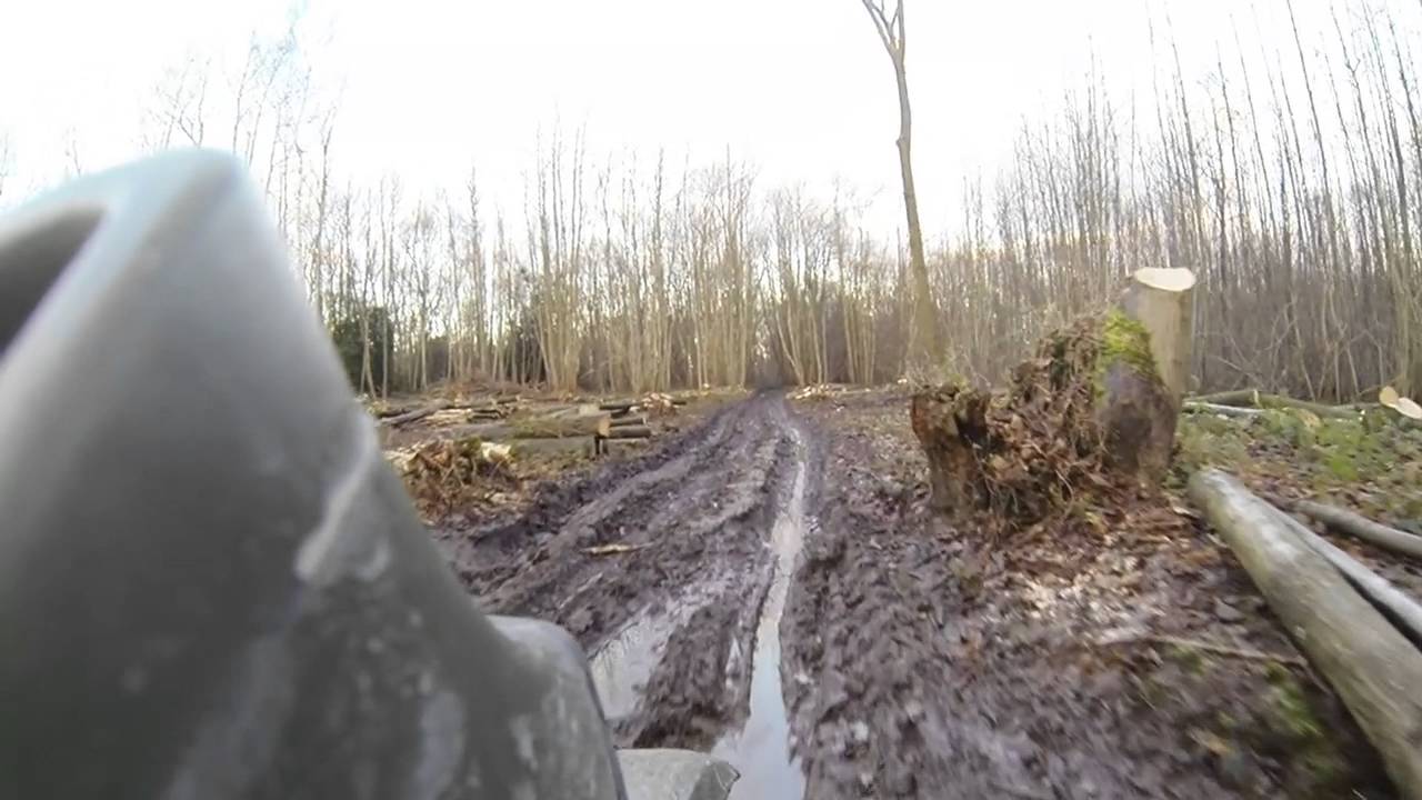 Harley Davidson MT350 in Farningham Woods - YouTube