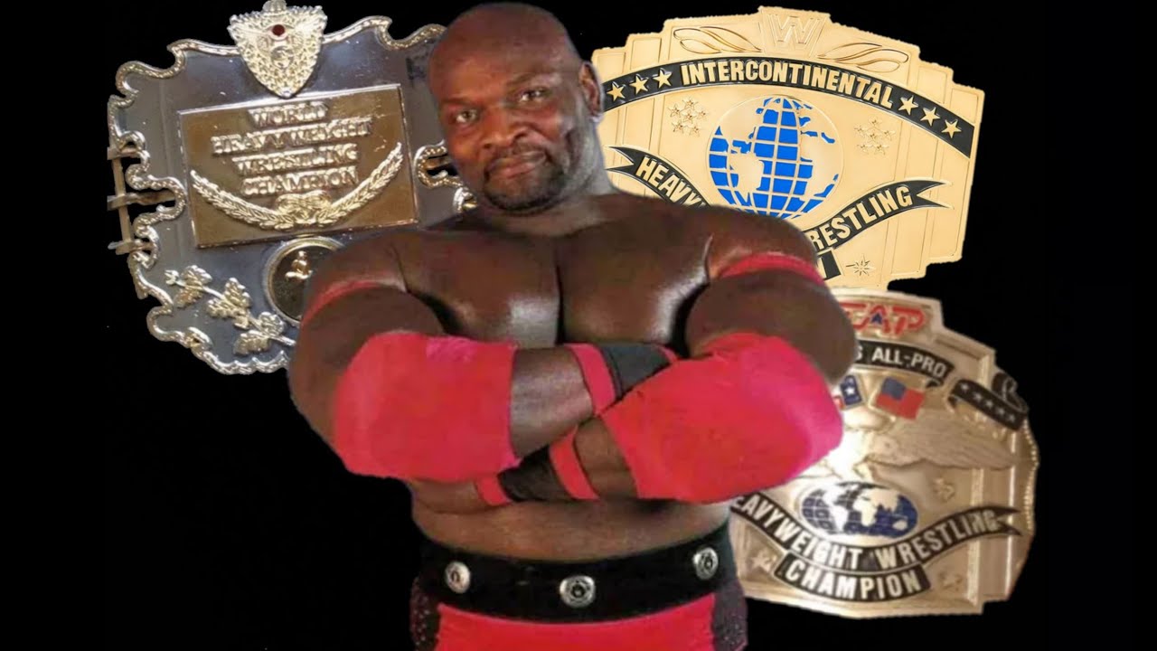 Ahmed Johnson Championship History - YouTube