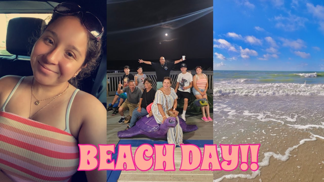 Beach day vlog!! - YouTube