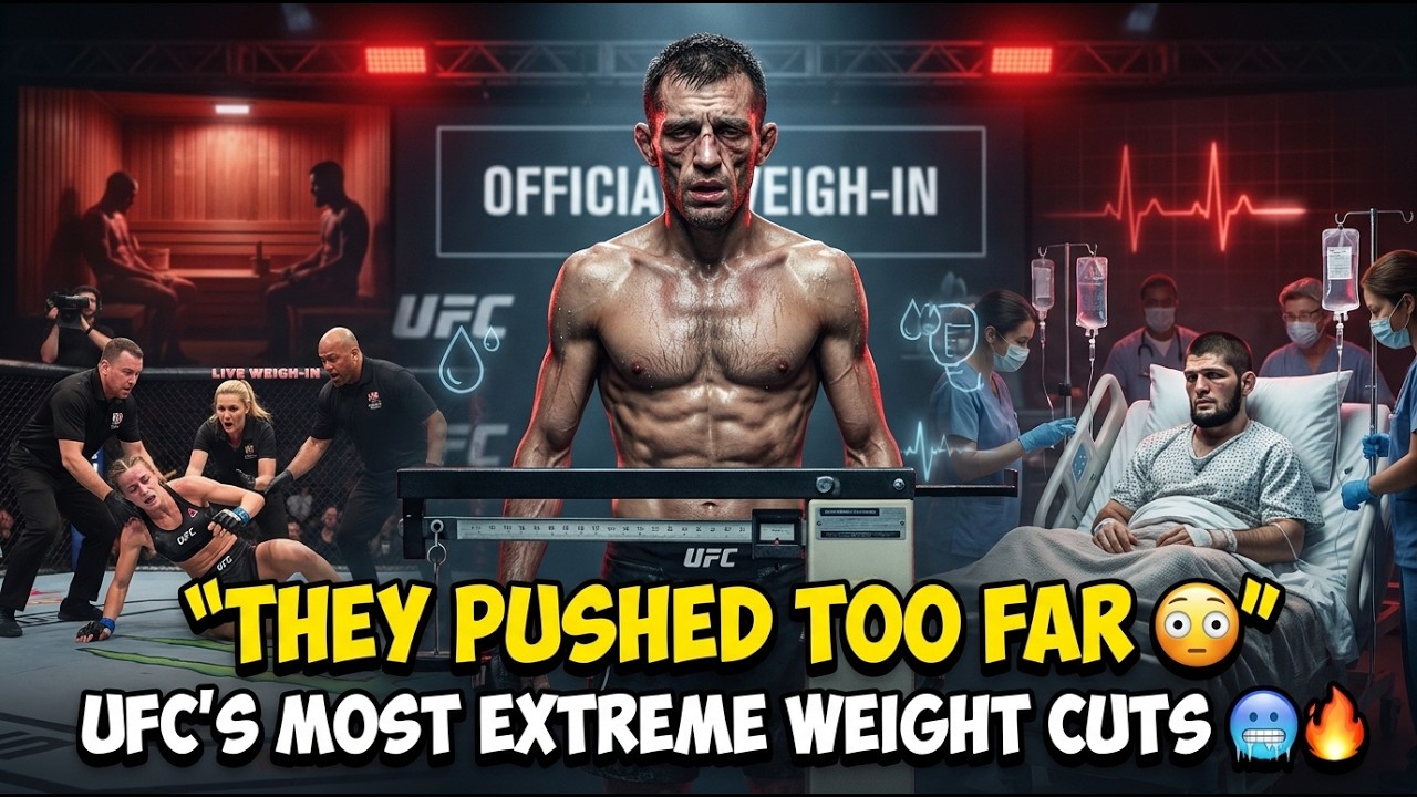 The Deadly Truth About UFC Weight Cuts - 5 Fighters Who Nearly Died ...