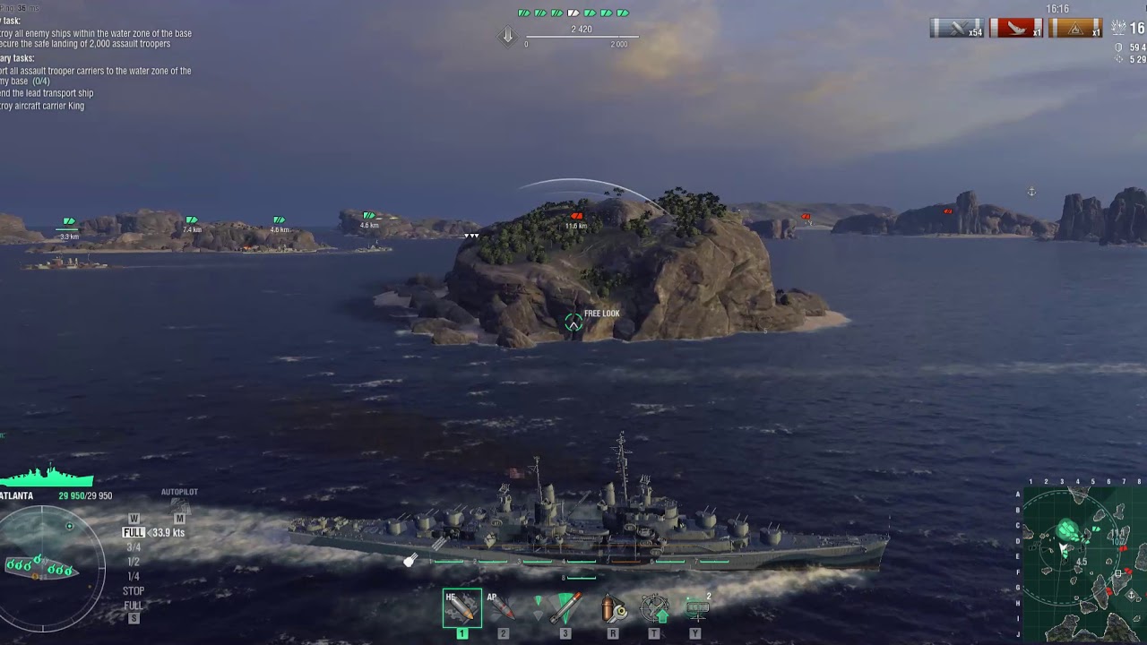 World of Warships 2020 Atlanta: Operation of the Week (Narai) - YouTube