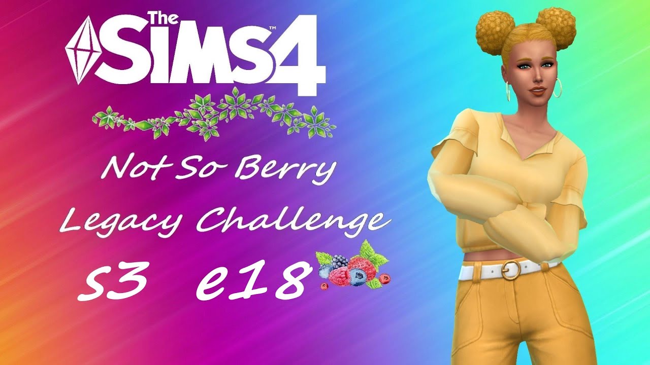 Vacation! || Not So Berry Challenge || Season 3 Ep 18 || The Sims 4 ...