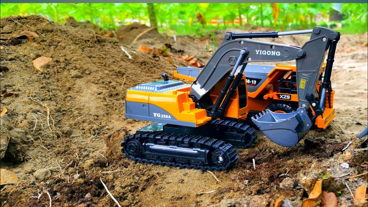 Running Rc counstruction, tractor, excavator, Dumptruck , bulldozer, Rc ...