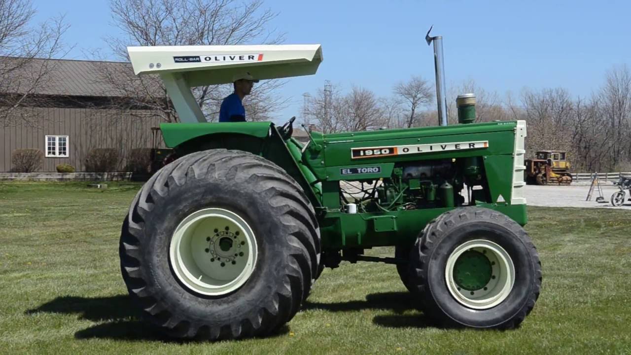 1967 Oliver Model 1950 "El Toro" - YouTube