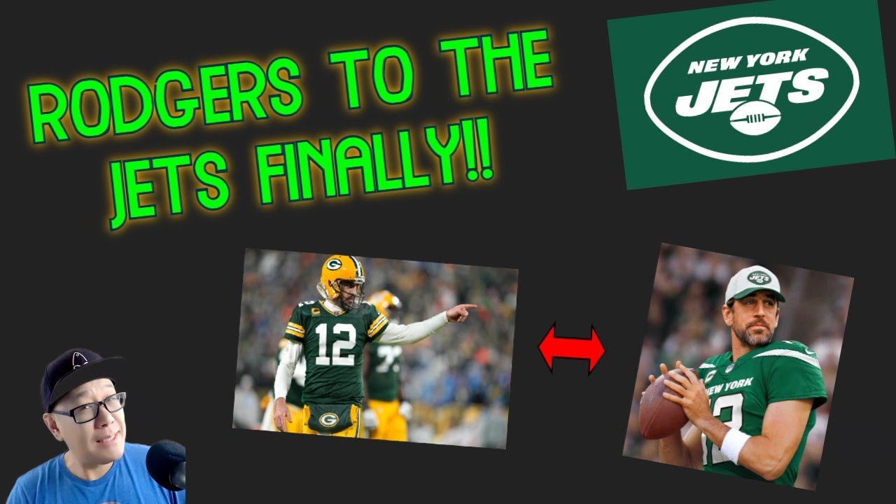 AARON RODGERS HEADED TO THE J.E.T.S! Thoughts?! #aaronrodgers # ...