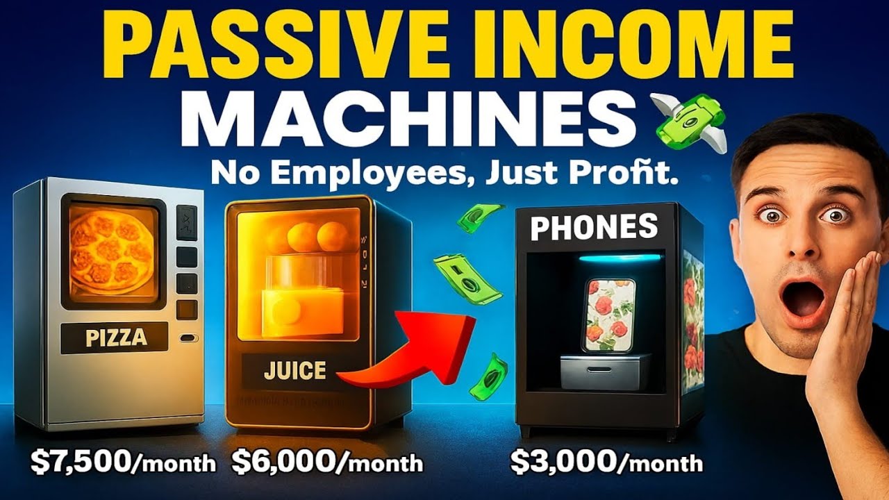 These Machines Generate Passive Income – Here's Exactly How - YouTube
