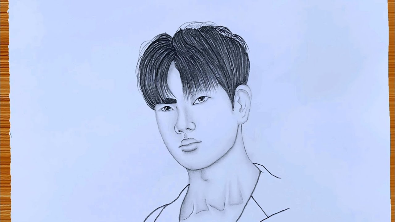 How to draw a beautiful boy || Best boy drawing for pencil sketch ...