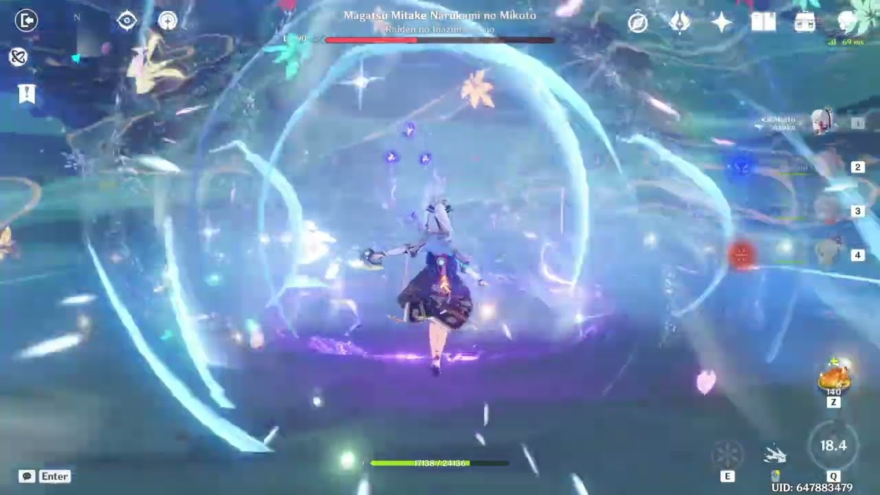 Genshin Impact ~ All C6 Character's VS Raiden Shogun boss - YouTube