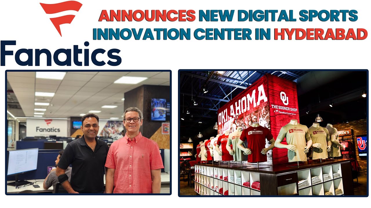 Fanatics New Digital Sports Innovation Center in Hyderabad | AI ...