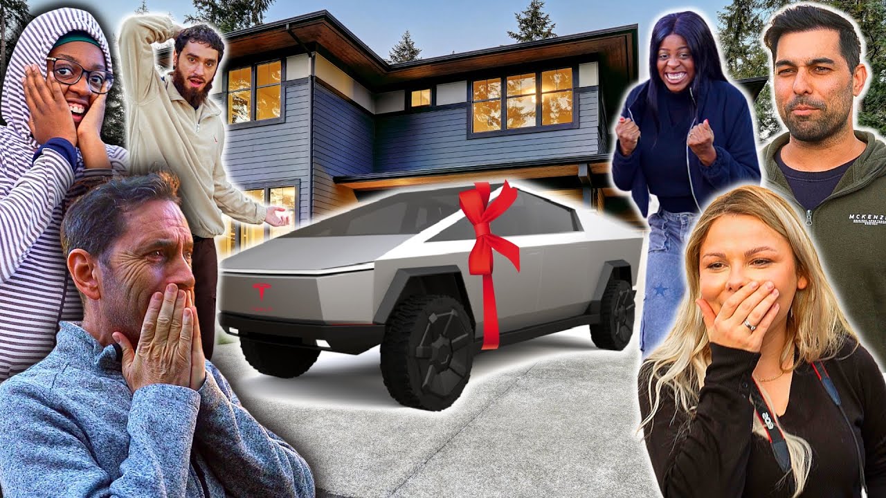 TESLA PRANK ON FAMILY 😱 - YouTube