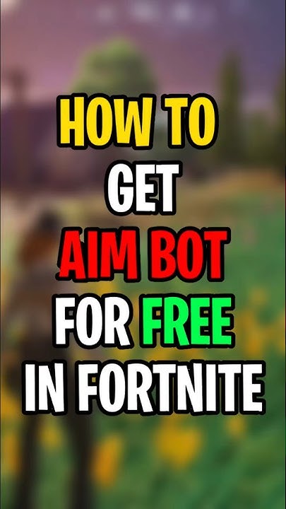 How To Get FREE AimBot In Fortnite 😂 #shorts - YouTube
