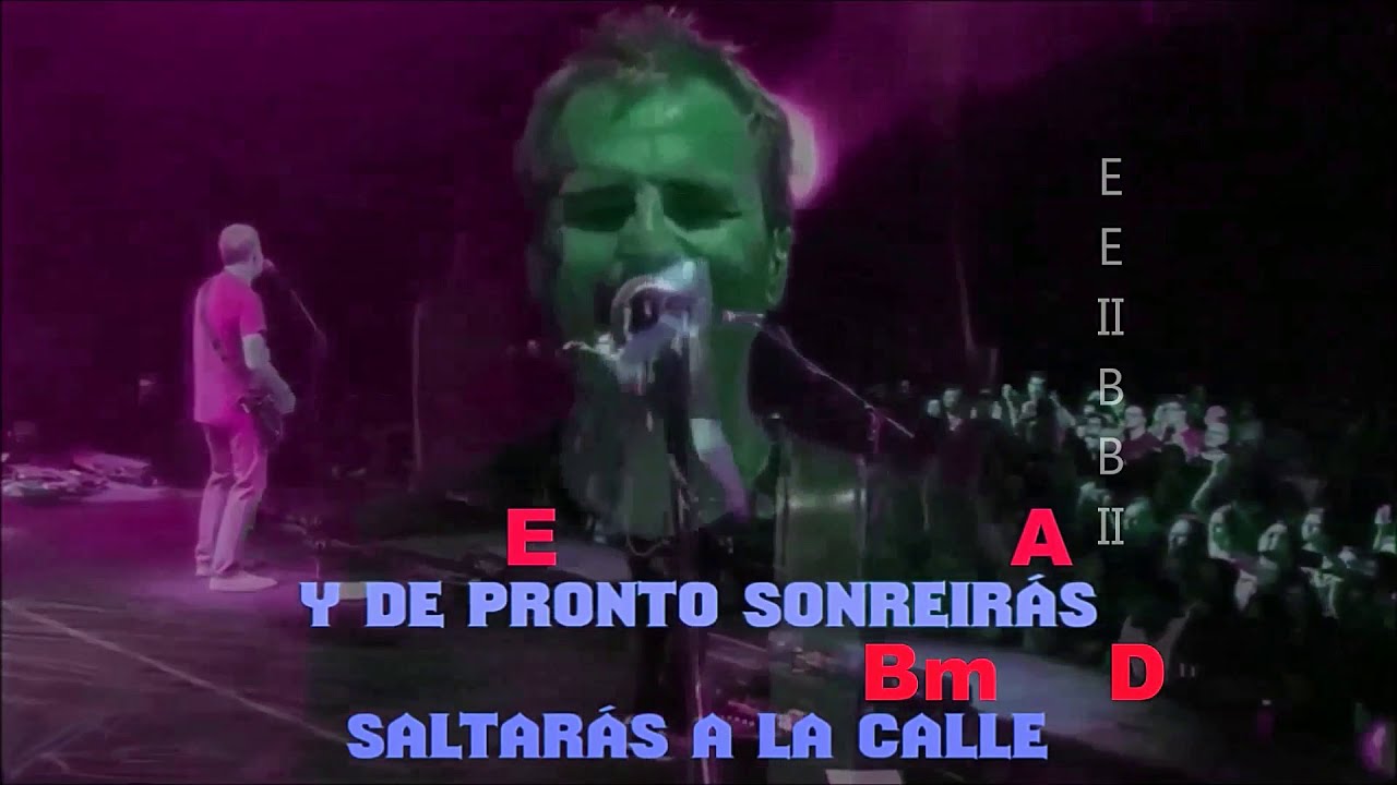 HOMBRES G DOS IMANES VIDEO LETRA ACORDES - YouTube