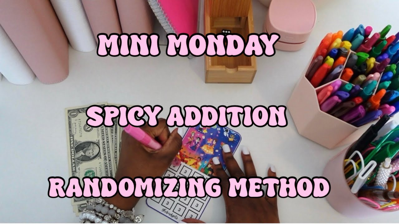 SPICY MINI MONDAY| WE COMPLETED TWO SAVINGS CHALLENGES| THIS WAS FUN ...
