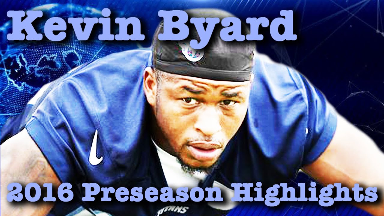 Kevin Byard: 2016 Preseason Highlights - YouTube