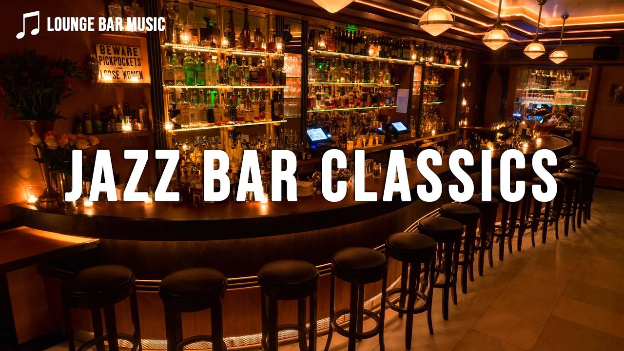Peaceful Night Jazz Lounge with Relaxing Jazz Bar Classics 🍷 Jazz Music ...