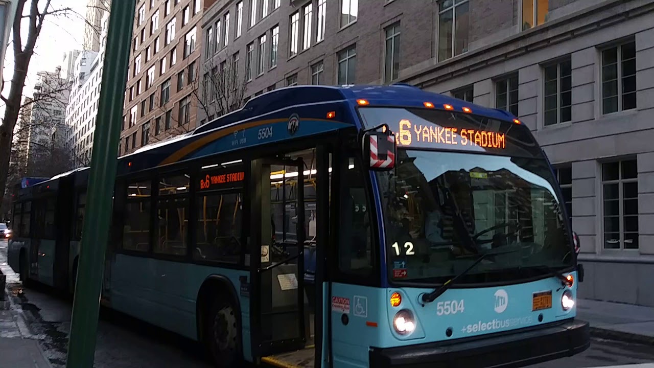 Nova Bus LFSA Smart Bus Bx6 To Yankee Stadium (Codebreak) - YouTube