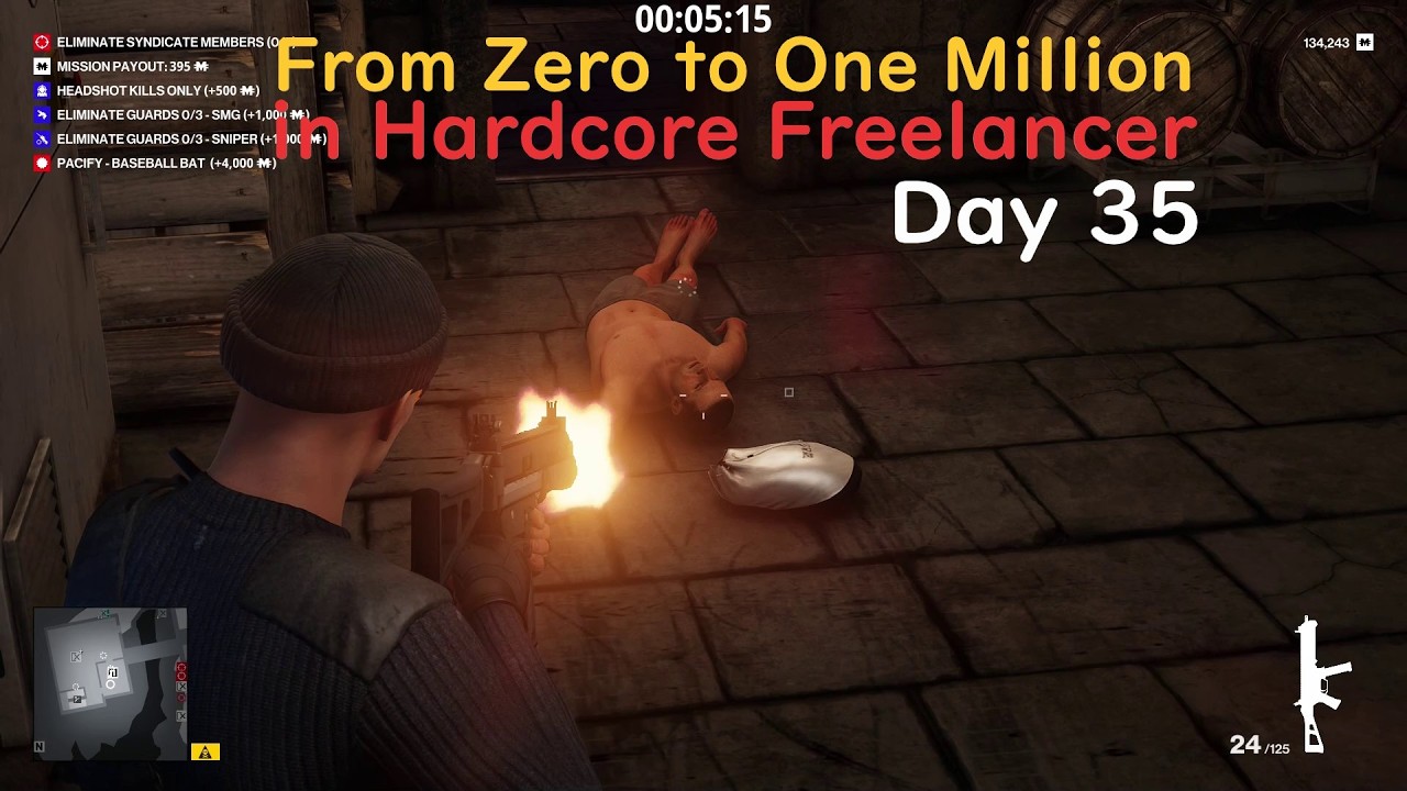 Way to One Million Merces, Day 35 (HITMAN Hardcore Freelancer) - YouTube