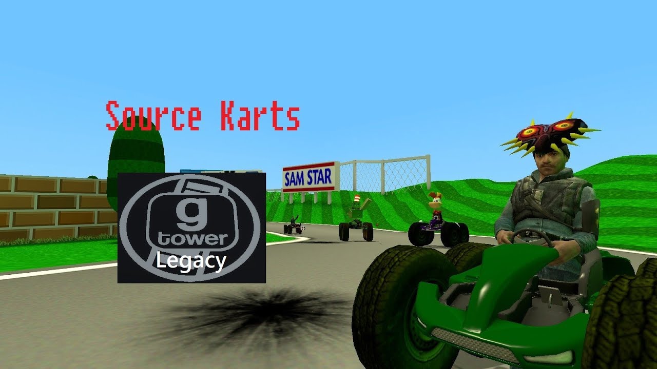 Gmod tower legacy- Source karts - YouTube