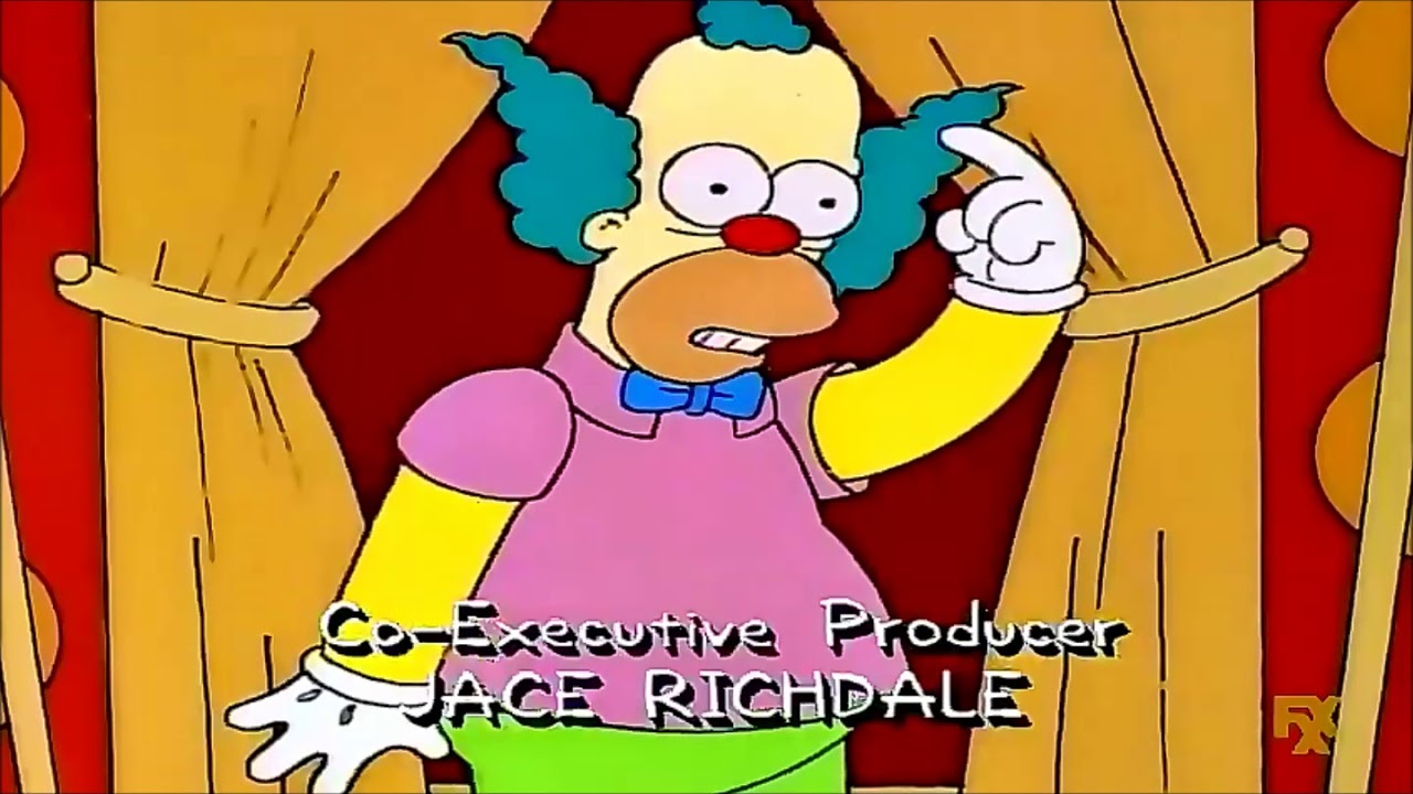 Simpsons - Krusty the Clown - And now a word from our new Sponsor ...
