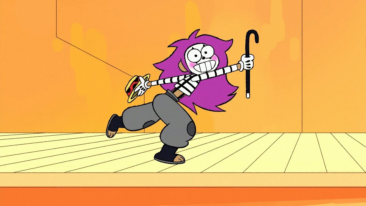 Mime Enid tap dancing for ten minutes - YouTube