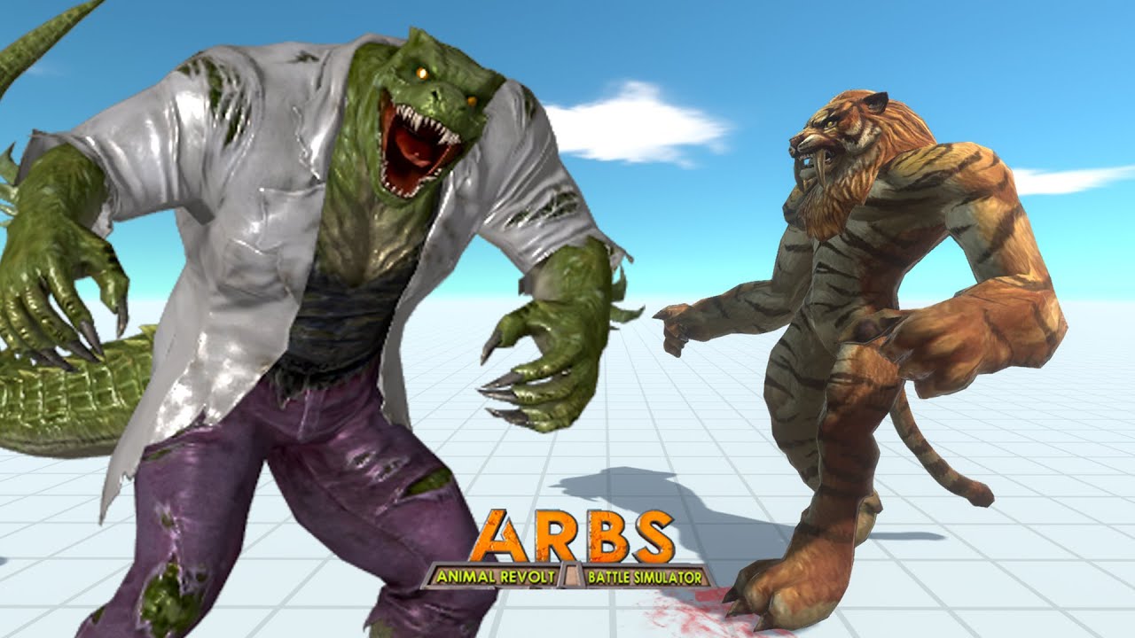 MODS 1 Vs 1 #03 - Lizard - Animal Revolt Battle Simulator - YouTube