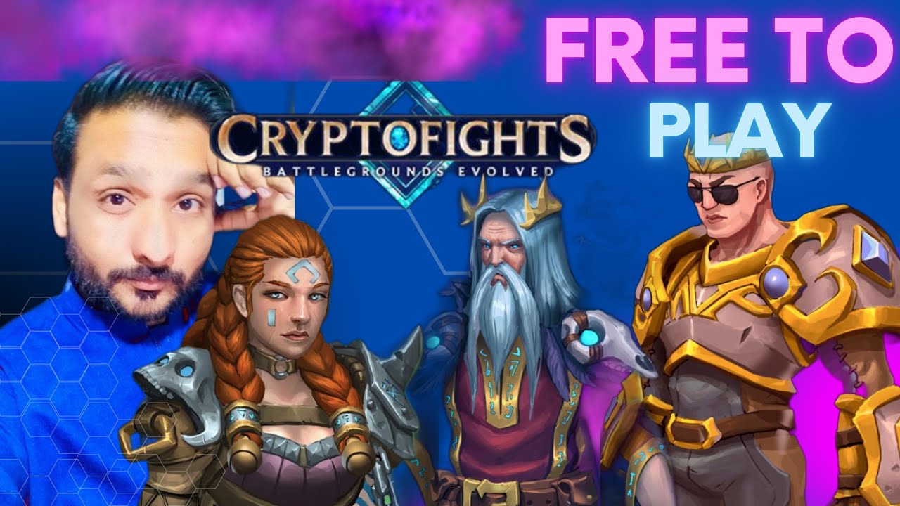 CRYPTOFIGHTS I Free Play to Earn Game I High Graphics NFT Game I How to Play Free & Earn - YouTube