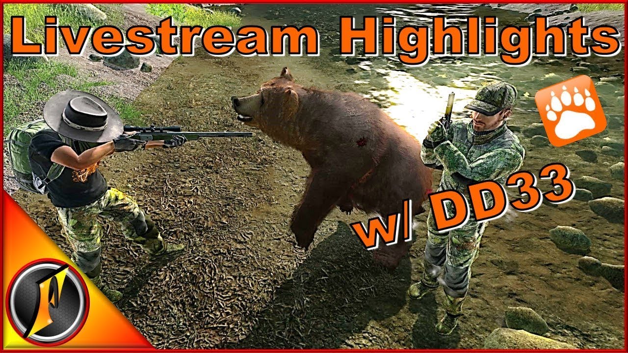 Livestream Highlights w/ DD33 | theHunter Classic 2017 - YouTube