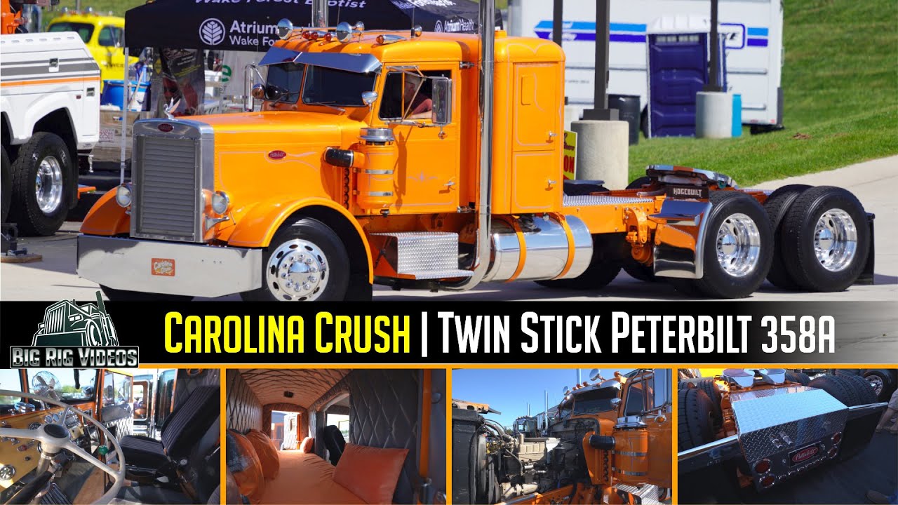1969 Peterbilt 358A Twin Stick w a Cummins 335 called Carolina Crush ...
