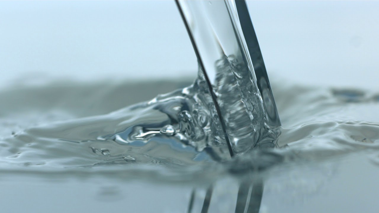 slow motion liquid steady flow WylZDXDgH - YouTube