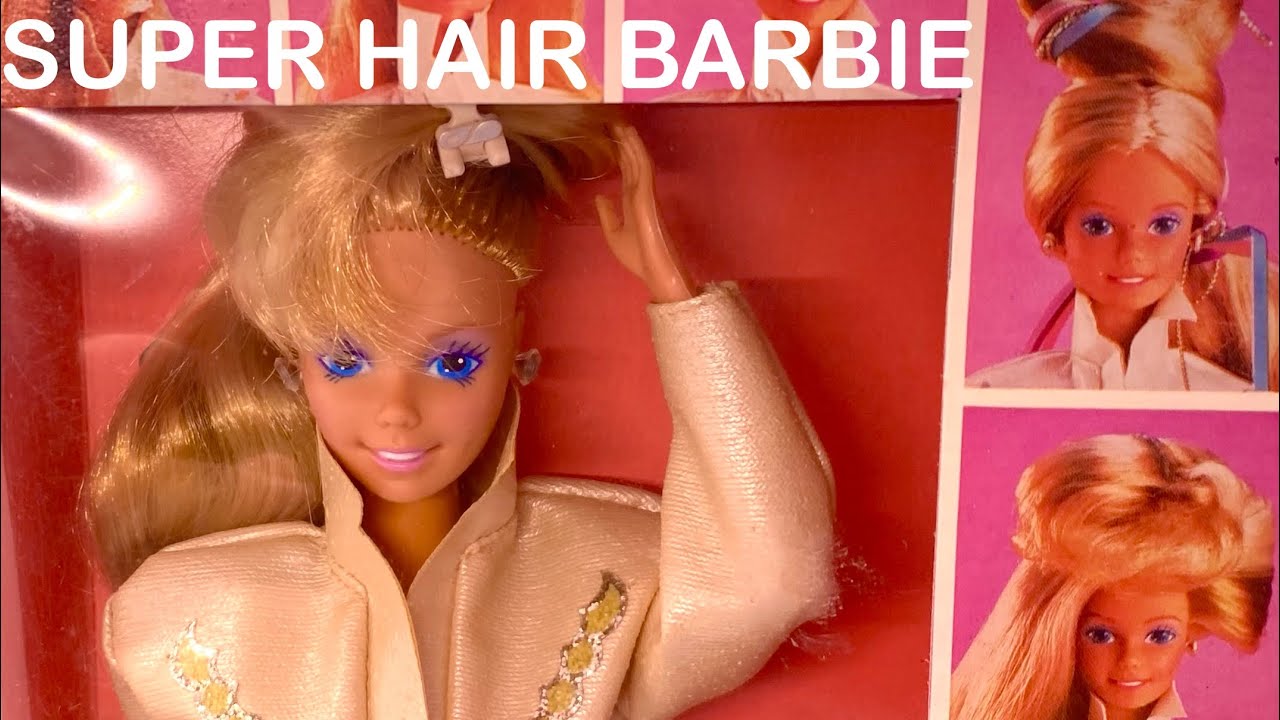 1986 SUPER HAIR BARBIE DOLL 3101 Superstar Era NRFB Vintage Dolls NEW ...