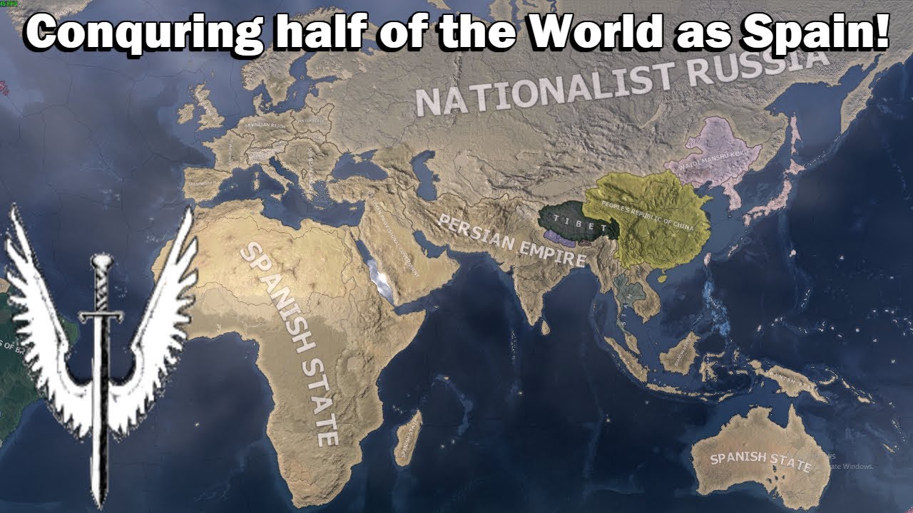 Recreating a Stronger Spanish Empire in Hoi4! (Speedrun/Timelapse ...