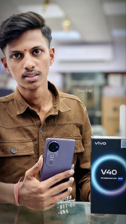 Customer Got An Brand New Vivo V40 @VivoIndiaOfficial📍Shilphata Near Prashik Bank Thane 421204 ...